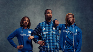 LABRUM X ADIDAS UNVEIL OFFICIAL SIERRA LEONE OLYMPIC KIT FOR PARIS 202